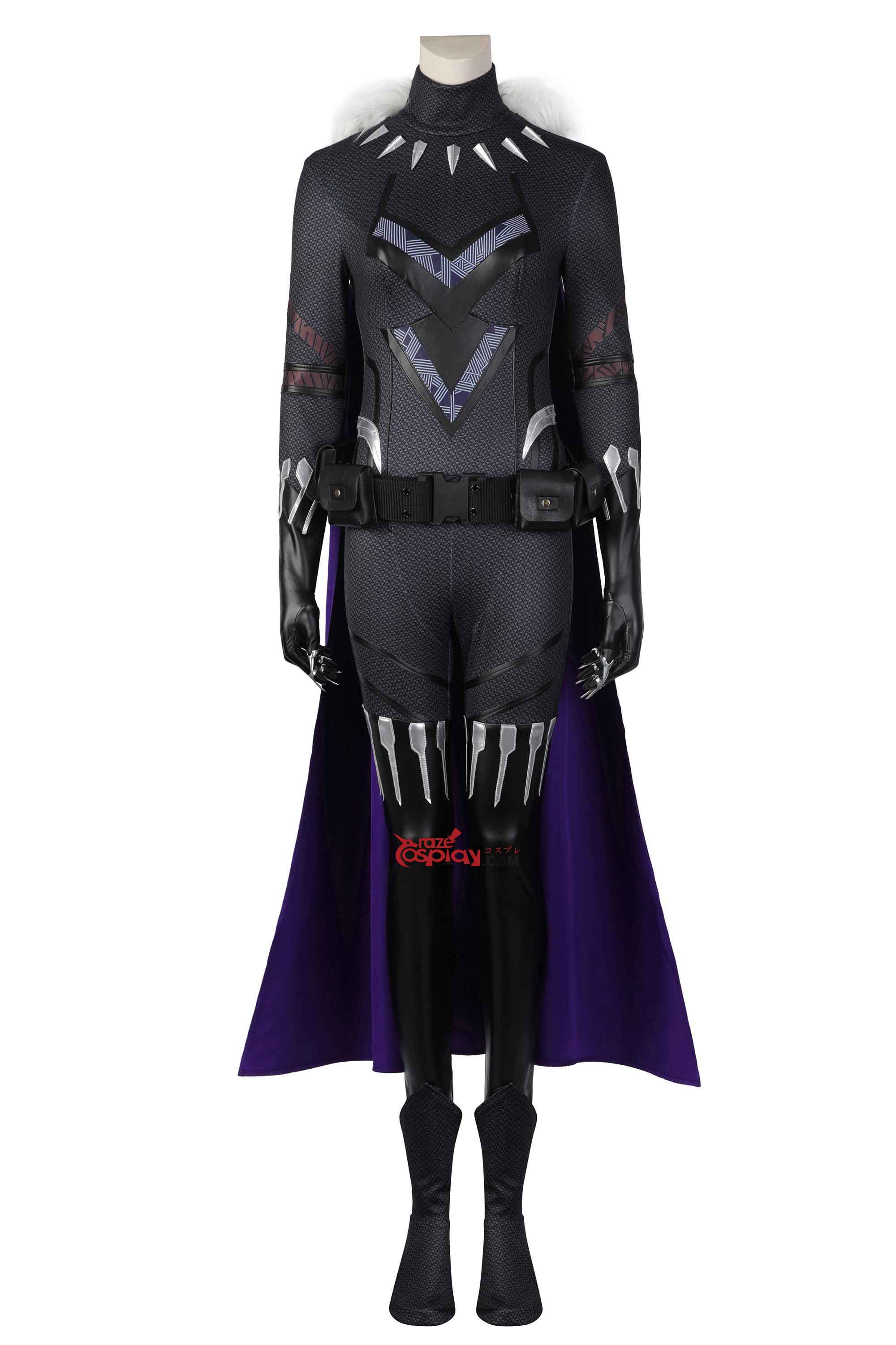 Shuri Black Outfit Cosplay Costume – Crazecosplay